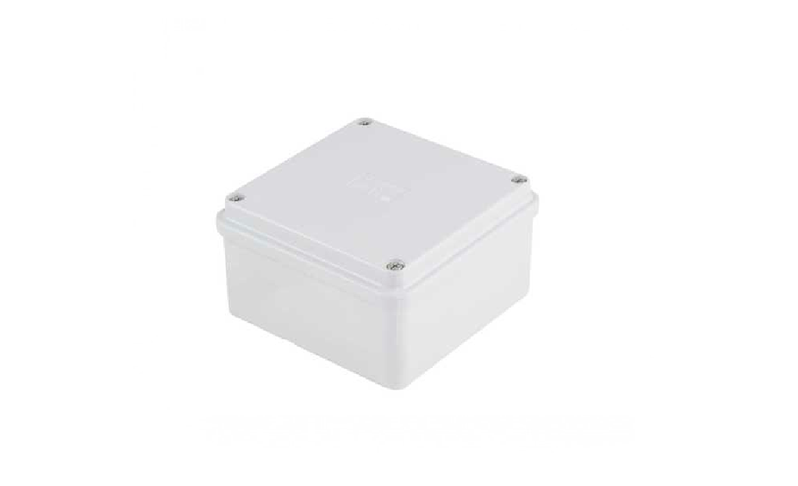 100 x 100 x 50mm PVC IP55 Blank Sided Adaptable Box - PS Electrical ...