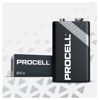 Duracell Procell 9V Batteries Box of 10 | PS Electrical Wholesale