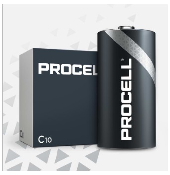 Duracell Procell C10 Batteries Box of 10 | PS Electrical Wholesale