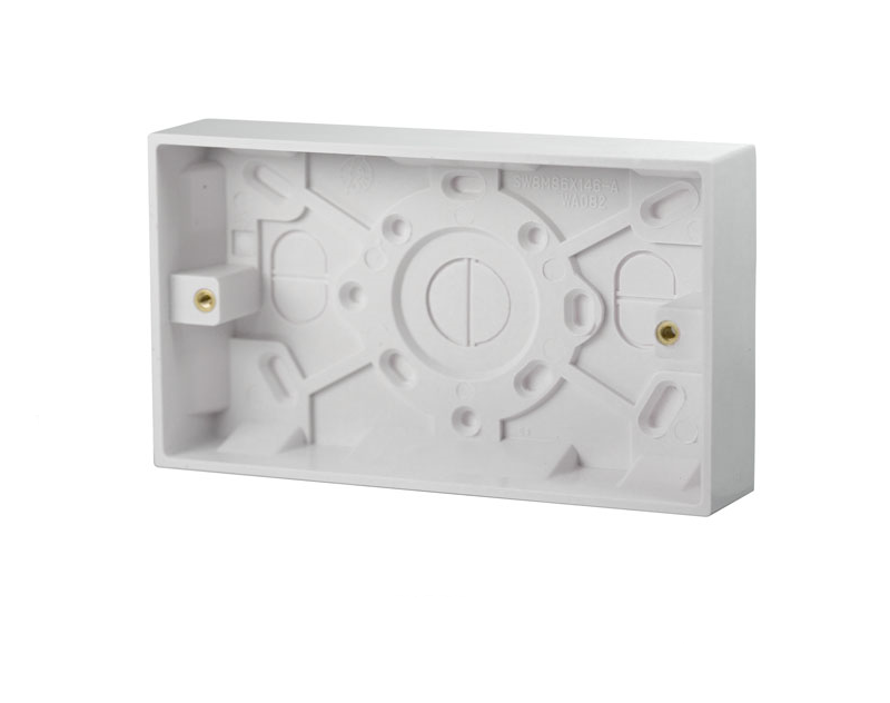 1 Gang 25mm Deep Surface Pattress Box – Red (WA081RD) | PS Electrical ...